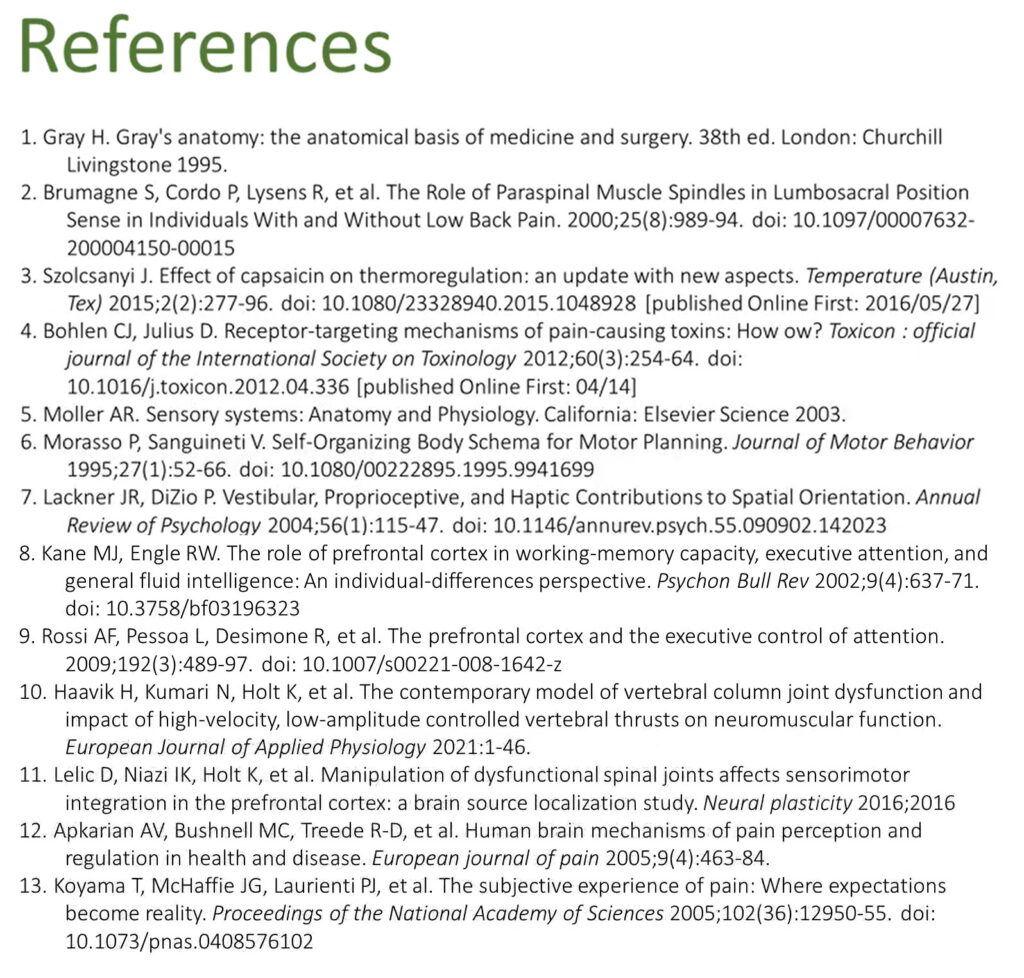 Pain is our Alarm System. How Chiropractic Care Helps.
